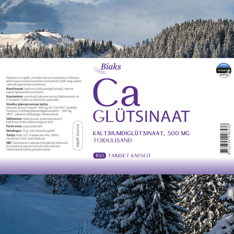 Kaltsium Glütsinaat - Biaks.ee